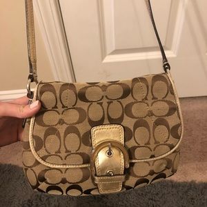 Coach | Bags | Coach Monogram Mini Crossbody Purse | Poshmark